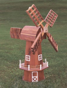 Amish-Made Yard Windmills by Dutchcrafters Amish Furniture