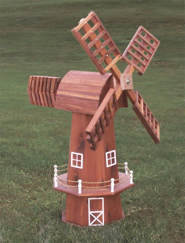 Amish-Made Decorative Outdoor Windmills | DutchCrafters