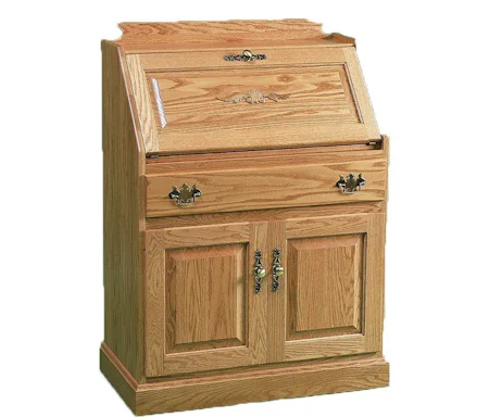 Amish Secretary Desks | Solid Wood Space-Saving Drop-Front Desks