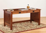 Quality Amish Solid Wood Writing Desk by DutchCrafters Amish Furniture
