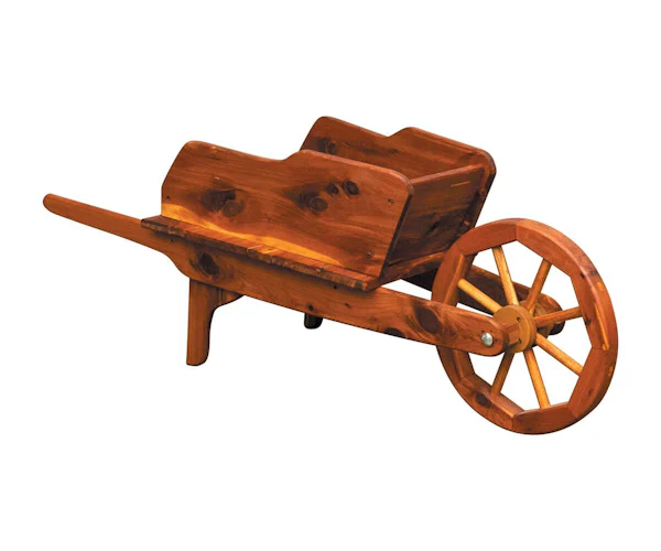 Amish-made Decorative Wheelbarrows | Wood & Poly | DutchCrafters