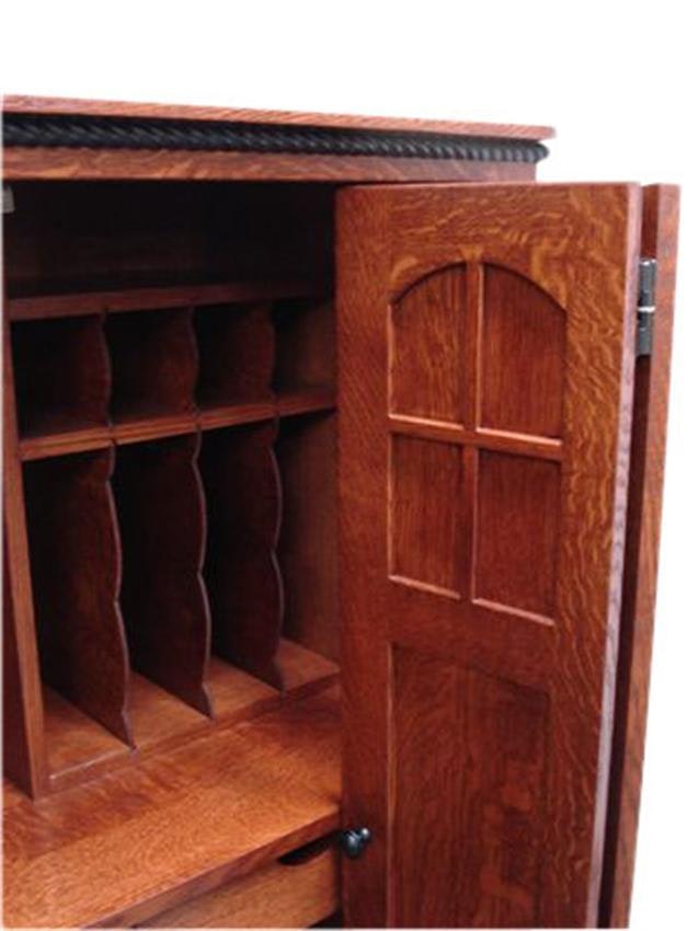 Mt. Eaton Solid Wood Computer Armoire by DutchCrafters Amish Furniture