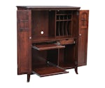 Amish Hardwood Armoire Desks by DutchCrafters Amish Furniture