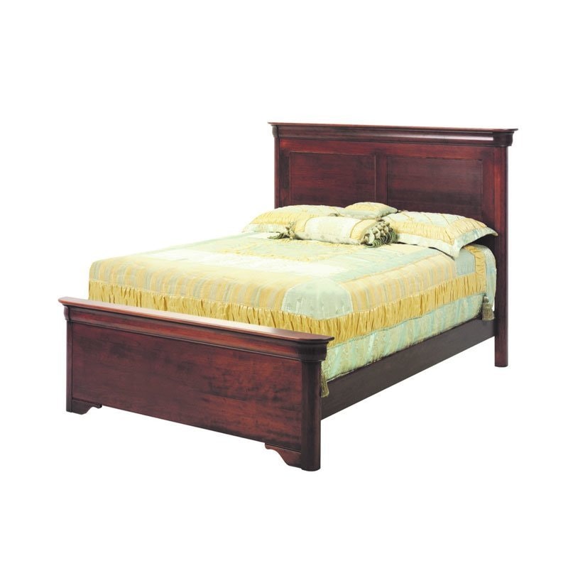 Romeo Panel Bed with Short Footboard from DutchCrafters Amish