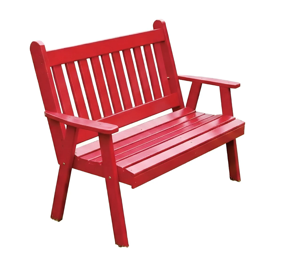 Pine Traditional English Garden Bench from DutchCrafters Amish