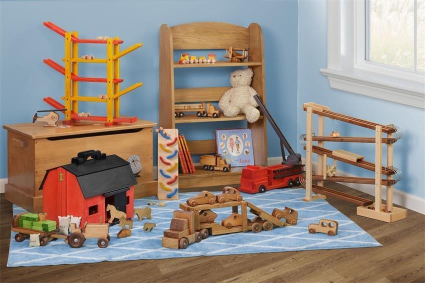 Heirloom Amish Wooden Toy Airplane Built to Last from DutchCrafters