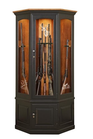 Wood Gun Cabinets at DutchCrafters Amish Furniture