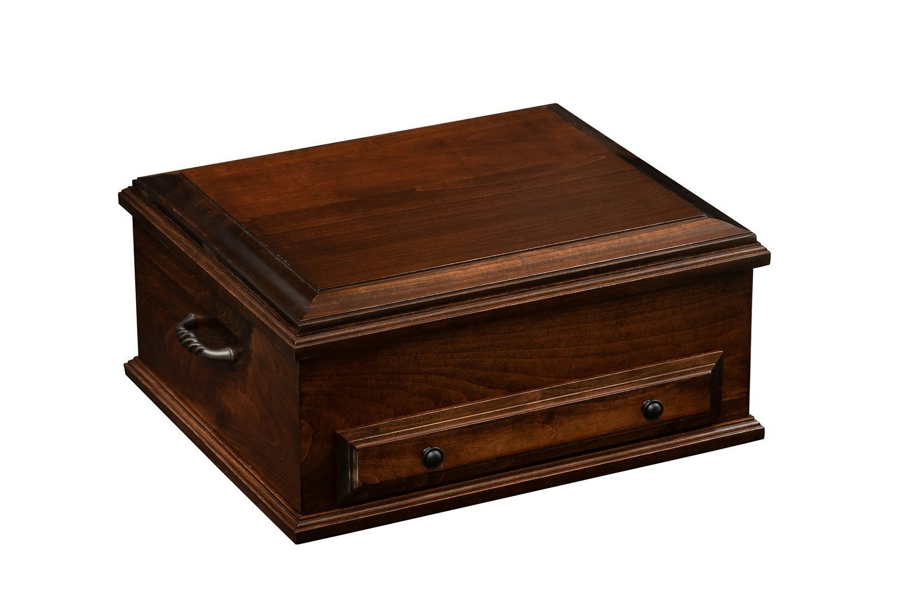 12-Piece Flatware Storage Chest - Anti-Tarnish Lined, Heirloom Quality