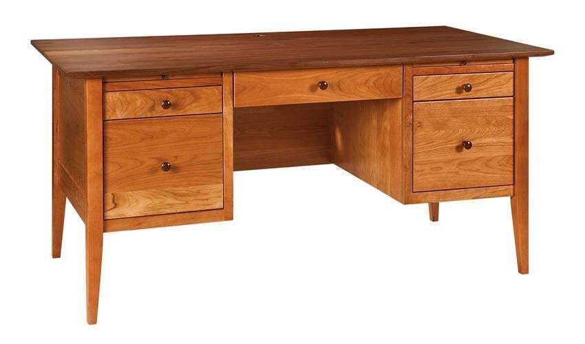 Contemporary Shaker Desk | Amish Made Office Furniture