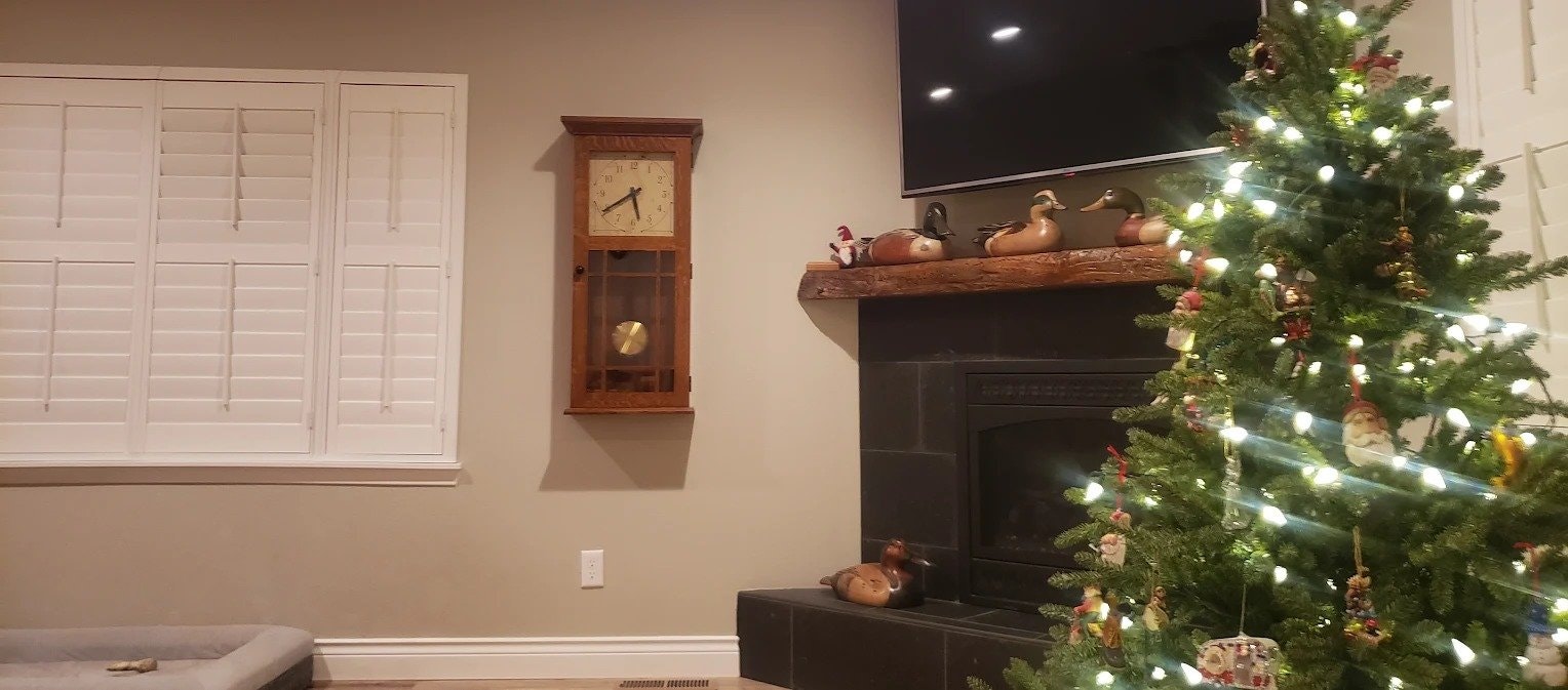 Amish Lancaster Wall Clock from Dutchcrafters