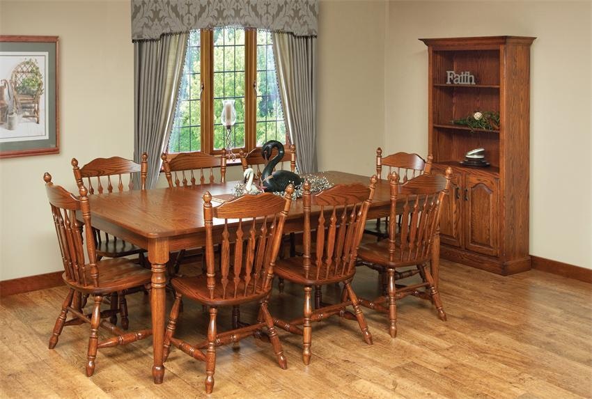 Farmhouse Country Dining Table from DutchCrafters Amish Furniture