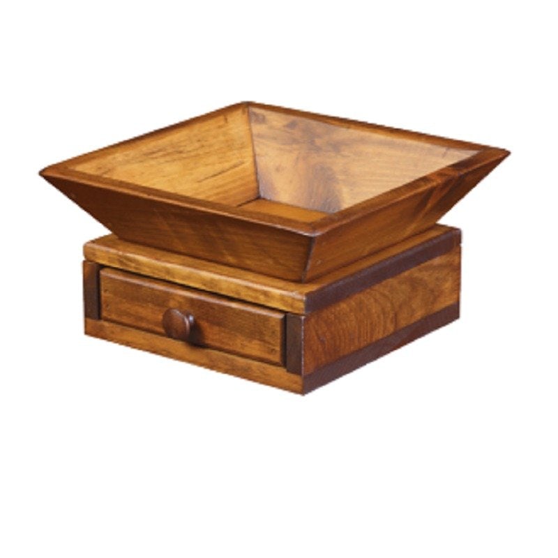 Gathering Tray with Drawer from DutchCrafters Amish Furniture