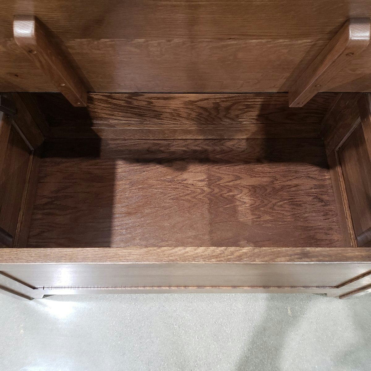 Mission Hall Tree Bench with Coat Hooks | DutchCrafters