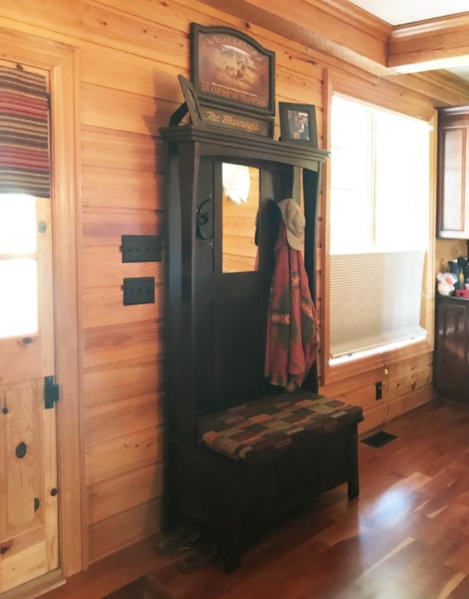 42" Entryway Hall Tree Storage Bench by DutchCrafters Amish Furniture