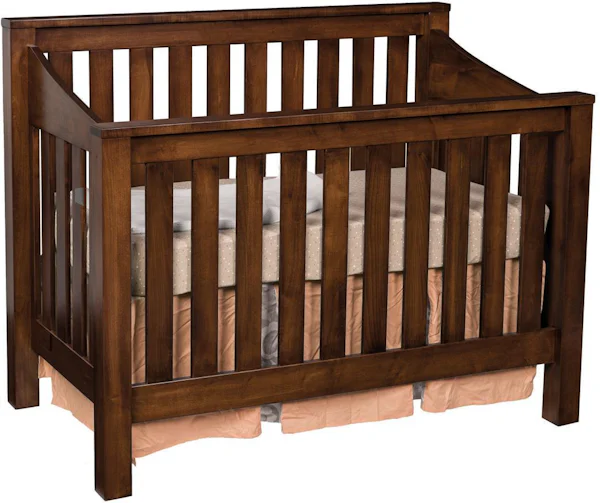 Amish Solid Wood Cribs & Cradles | Safe & American Made