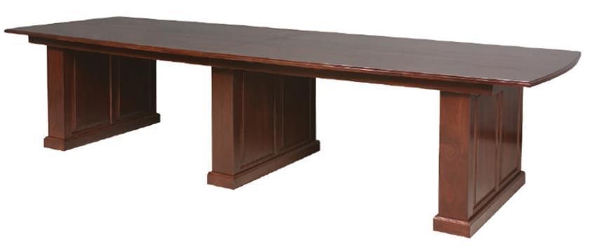 Solid Wood Conference Table from DutchCrafters Amish Furniture