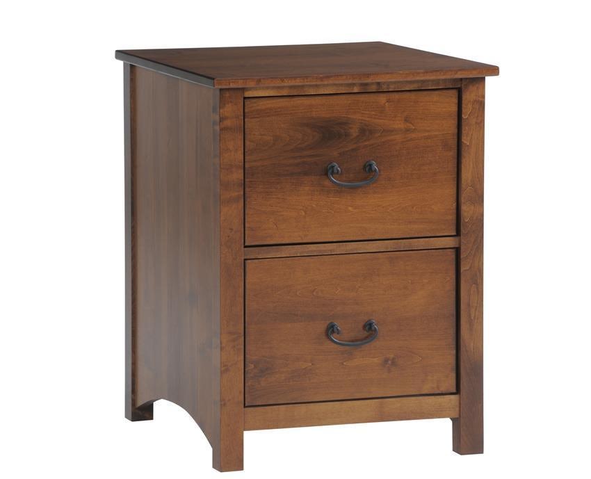 Rivertowne Solid Wood File Cabinet From DutchCrafters Amish Furniture
