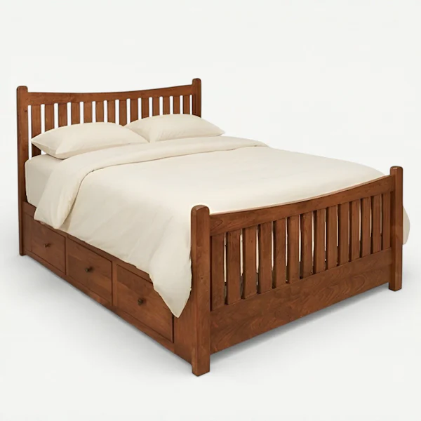 Amish Bed Frames & Solid Wood Beds – Handcrafted in USA