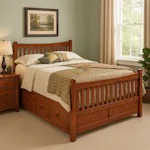 Amish Bed Frames & Solid Wood Beds – Handcrafted in USA