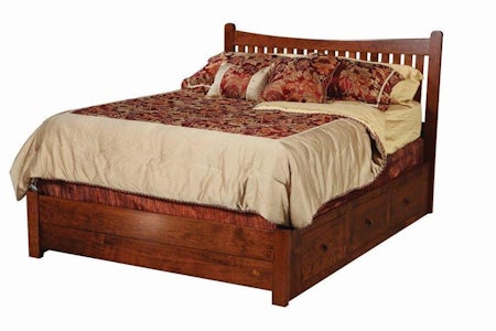 Amish Bed Frames & Solid Wood Beds – Handcrafted in USA