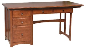 Amish Solid Wood Computer Desks by DutchCrafters Amish Furniture