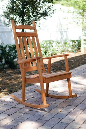 Amish Porch Rockers | Poly or Wood | Outdoor Relaxation