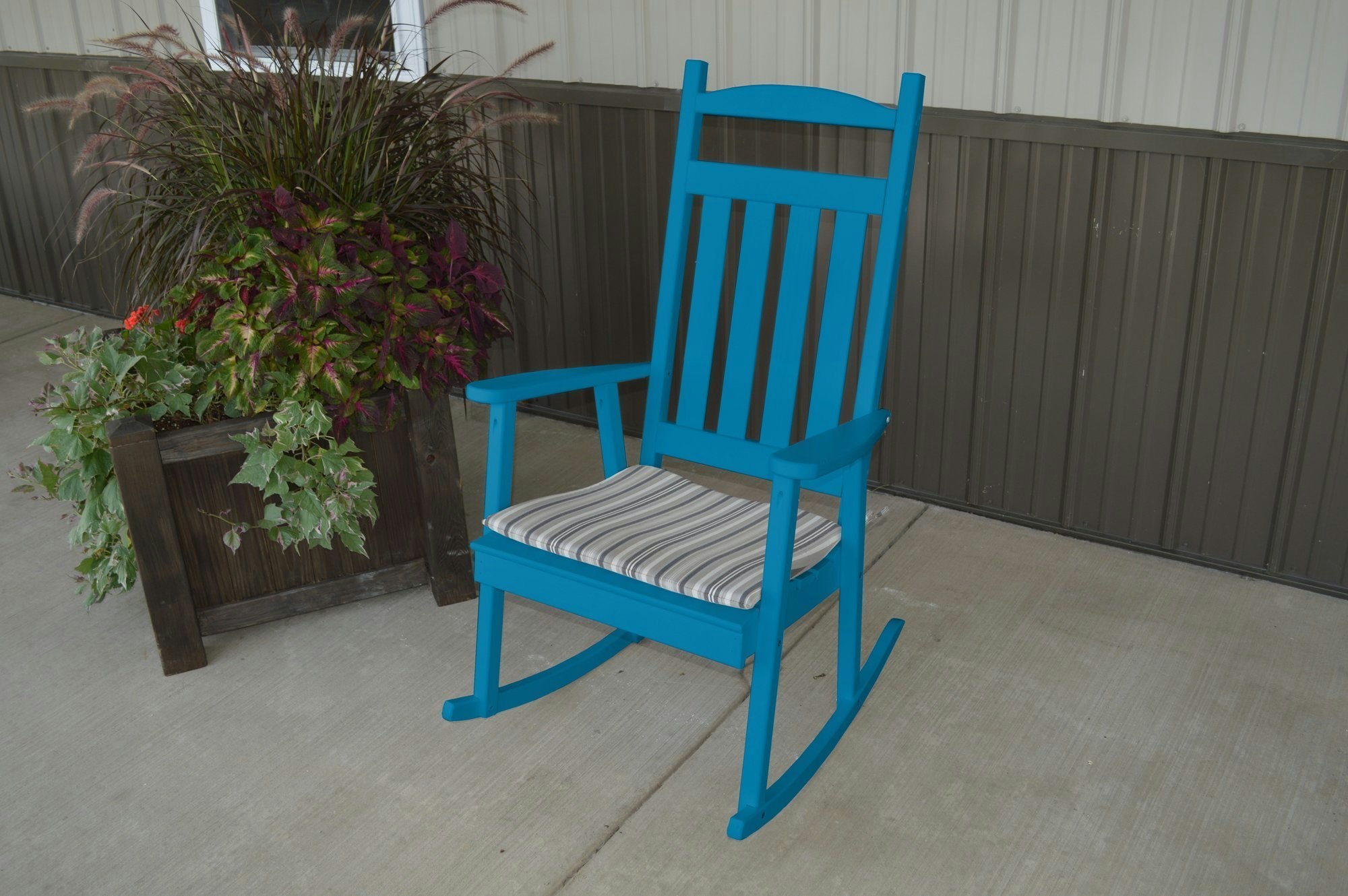 Yellow Pine Classic Porch Rocker from DutchCrafters Amish Furniture