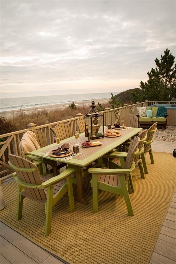Shoreline Poly Dining Table from DutchCrafters Amish Furniture