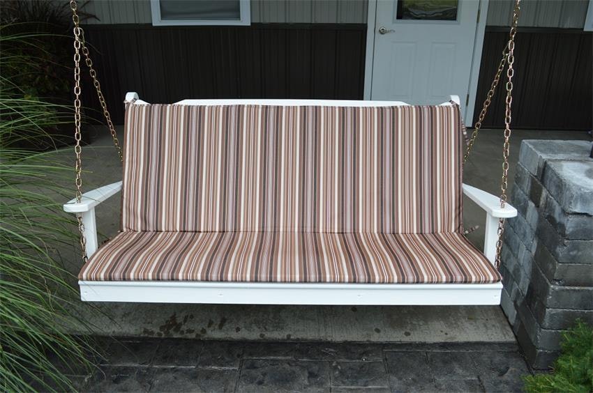 Red Cedar Fan Back Swing from DutchCrafters Amish Furniture