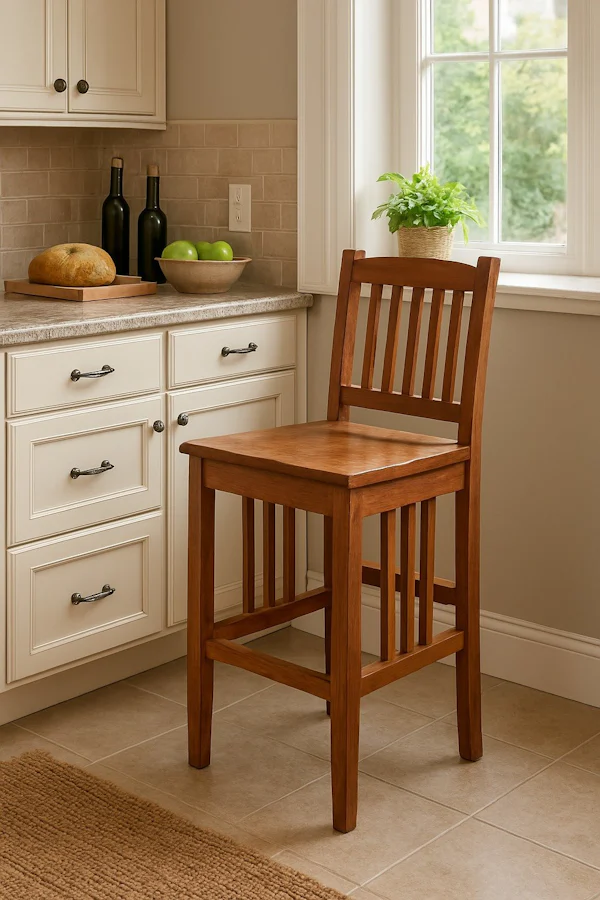 Amish Counter and Bar Stools - Durable Solid Wood | DutchCrafters