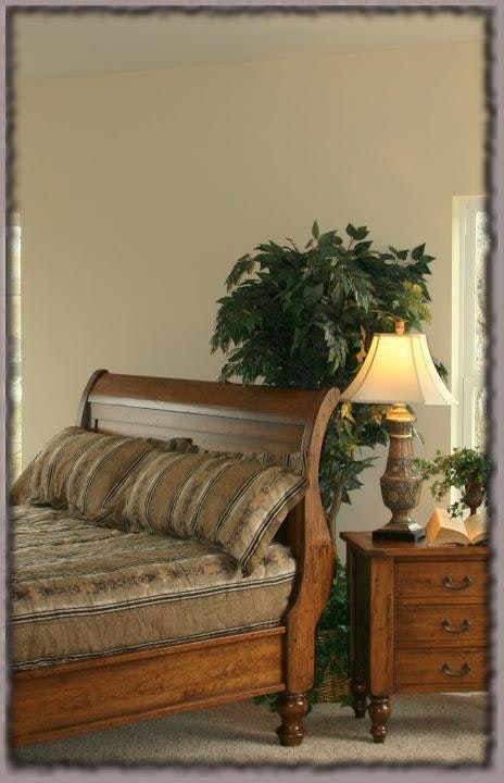 Heavy Distressed Miriam Bedside Chest Night Stand from DutchCrafters