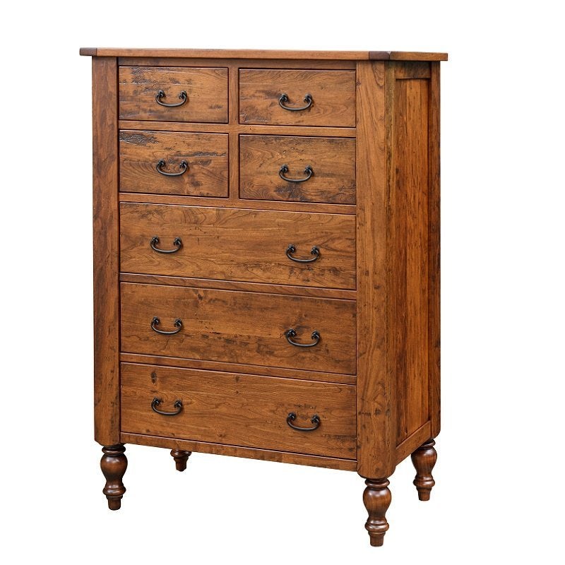 Heavy Distressed Miriam Chest of Drawers from DutchCrafters Amish