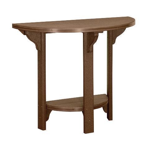 Shoreline Poly 46" Half Round Bar Table from DutchCrafters Amish