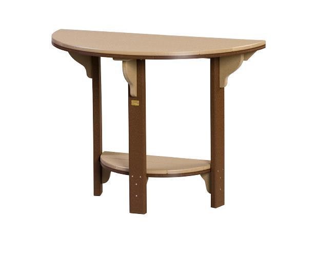 Shoreline Poly 46" Half Round Bar Table from DutchCrafters Amish