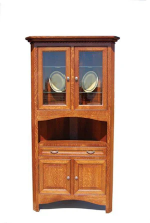 Dining Corner Hutches at DutchCrafters Amish Furniture