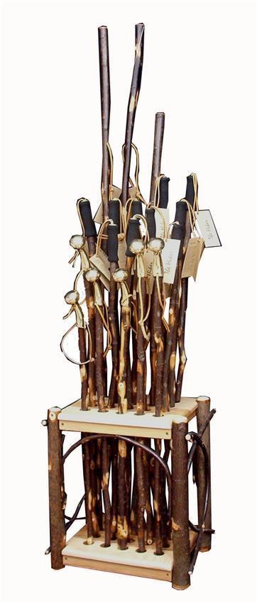 Cane Display Rack from DutchCrafters Amish Furniture