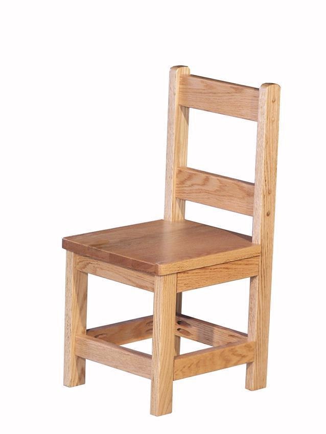 Wood Child's Small Chair - Amish Handcrafted Kid's Furniture