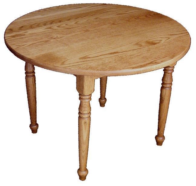 Wood Child's Round Activity Table from DutchCrafters Amish Furniture