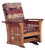 Mission Rocking Chairs & Gliders by DutchCrafters Amish Furniture