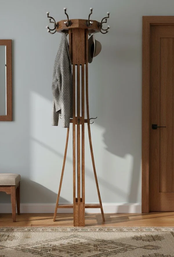Solid Wood Coat Racks | Amish Crafted Quality - DutchCrafters