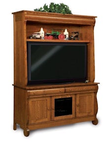 Amish Solid Wood Entertainment Centers and Corner TV Stands - Page 2