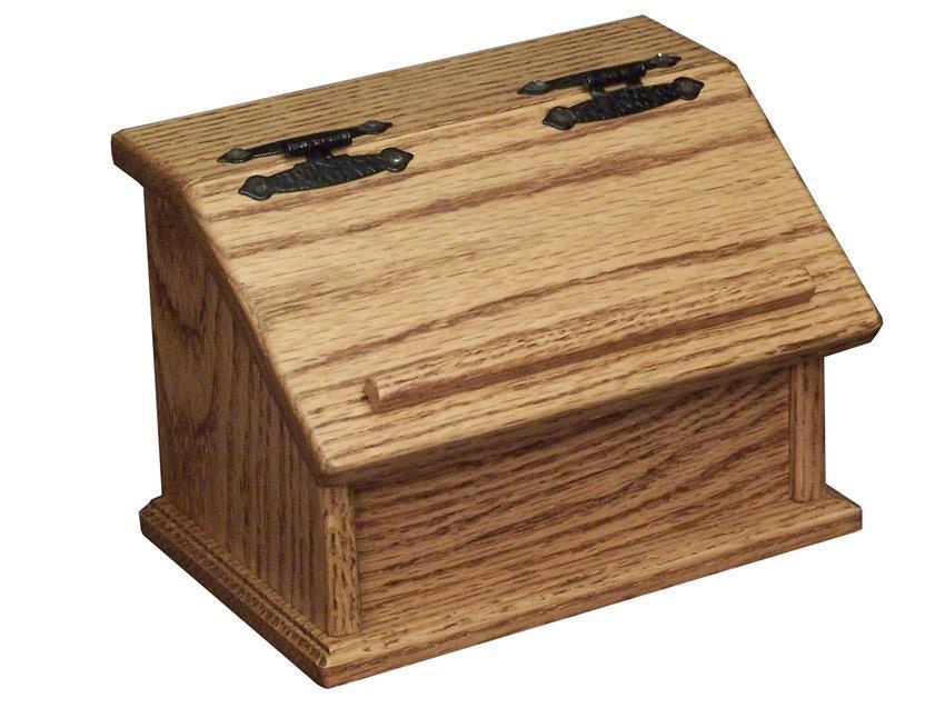 Hardwood Recipe Box from DutchCrafters Amish Furniture