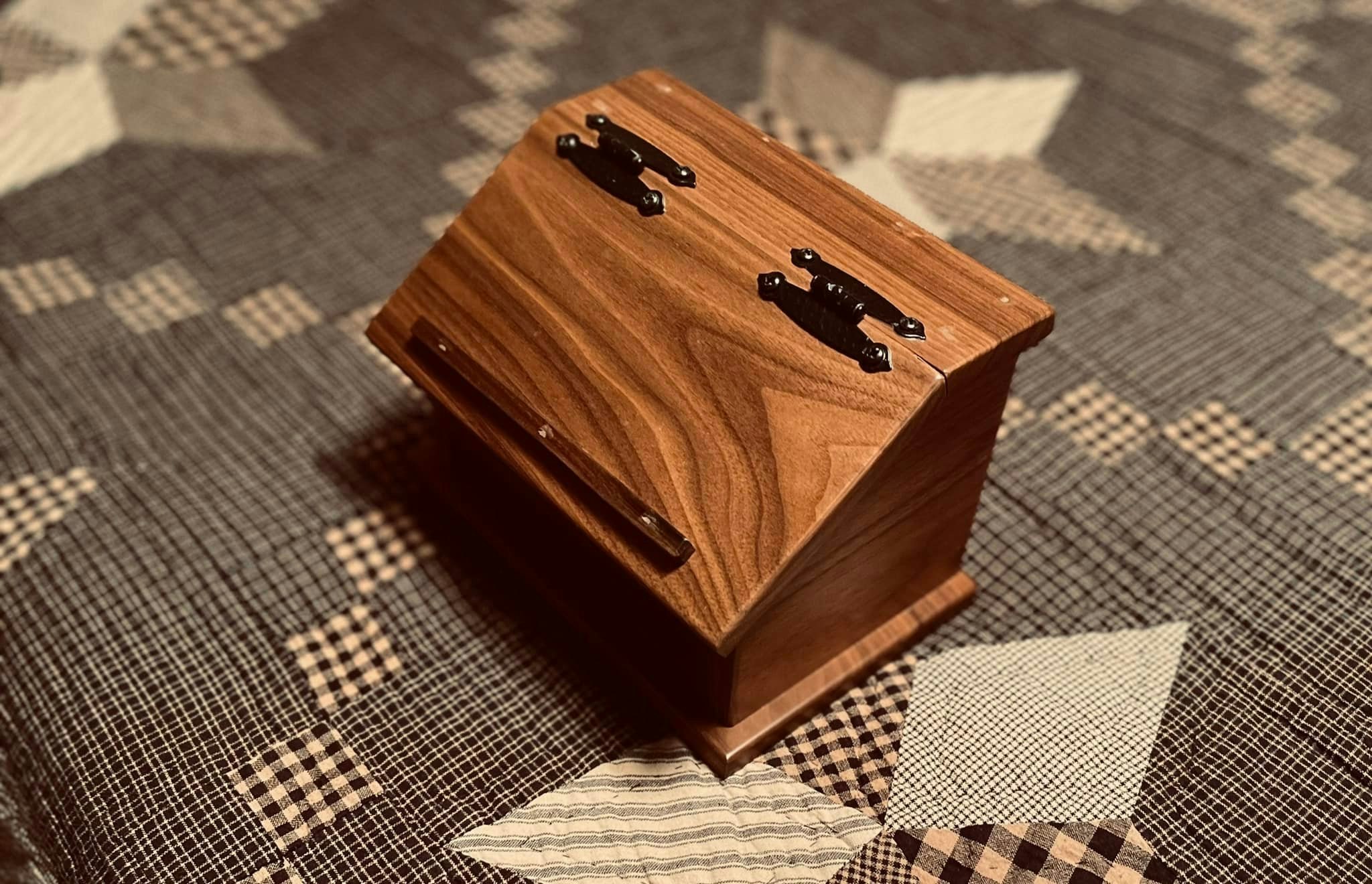 Hardwood Recipe Box from DutchCrafters Amish Furniture