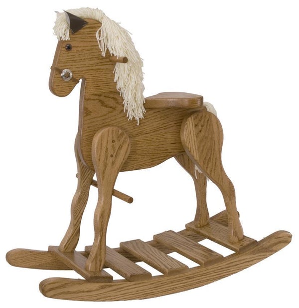 Wooden Amish Rocking Horses - Classic Toys for Kids | DutchCrafters