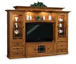 Amish Solid Wood Entertainment Centers and Corner TV Stands - Page 2