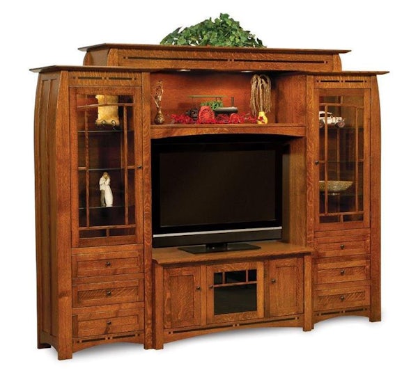 Amish Entertainment Centers – Made to Order in USA | DutchCrafters