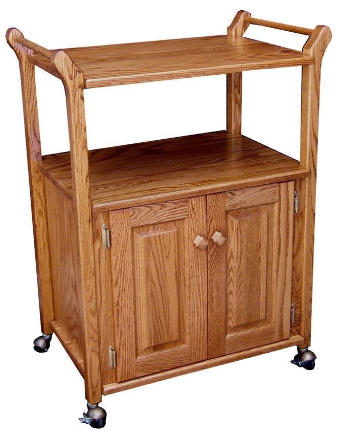 Wood Bar Cart by DutchCrafters Amish Furniture Store