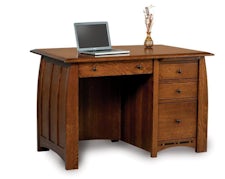 Amish Solid Wood Computer Desks by DutchCrafters Amish Furniture