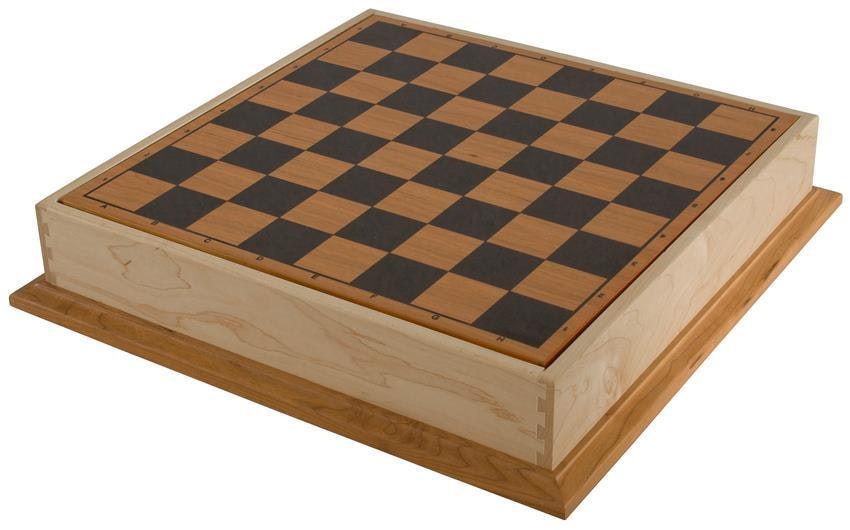 Cherry and Maple Wood Game Box Set from DutchCrafters Amish Furniture