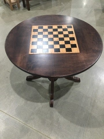 Hardwood 30" Convertible Game Table from DutchCrafters Amish Furniture